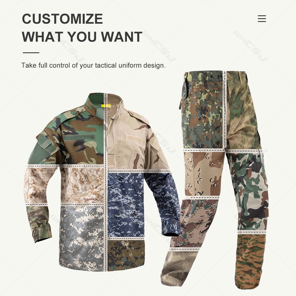 Custom Combat & Tactical Uniform Manufacturer | WHCSJ