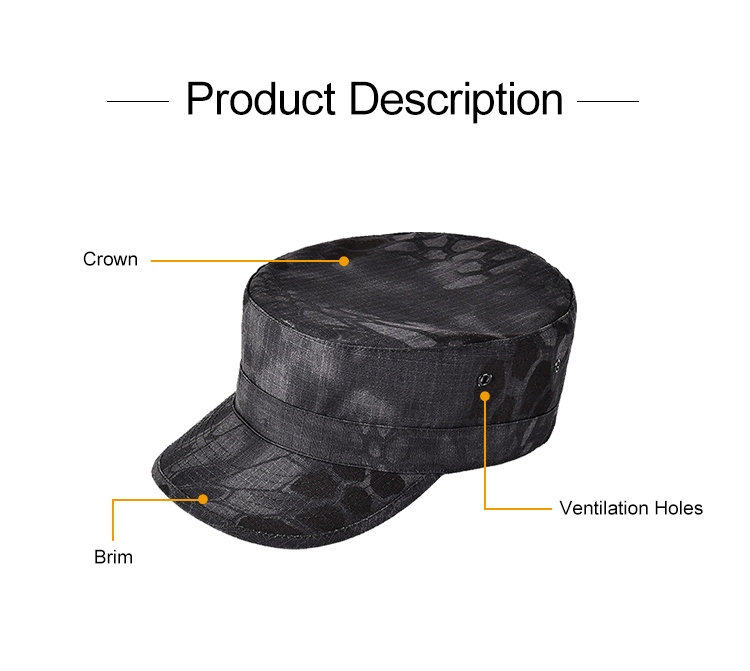 Custom Military Style Cap | WHCSJ